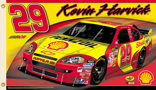 Kevin Harvick "Harvick Nation" 3'x5' Flag (2009) - BSI Products ...