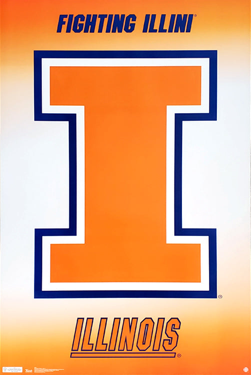 Illinois Fighting Illini Illinois Fighting Illini New Baby Flag