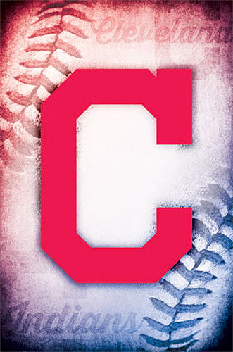 Cleveland Indians Official MLB Team Logo Wall Poster - Trends Internat ...