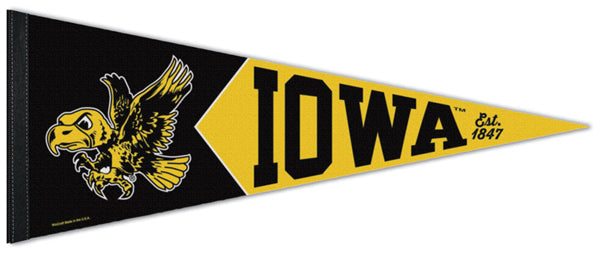 Iowa Hawkeyes NCAA College Vault 1940s-Style Premium Felt Collector's ...
