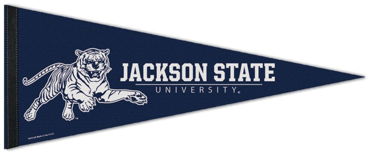 Jackson State Tigers NCAA Team Logo Premium Felt Collector's Pennant ...