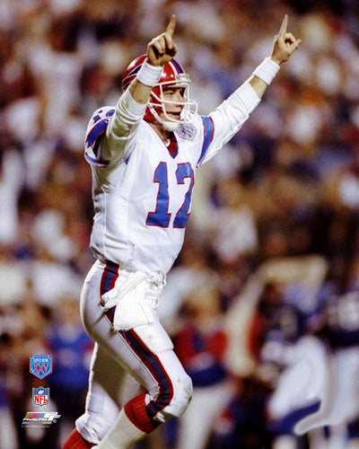 Jim Kelly "Greatness" (1991) Buffalo Bills Premium Poster Print - Phot ...