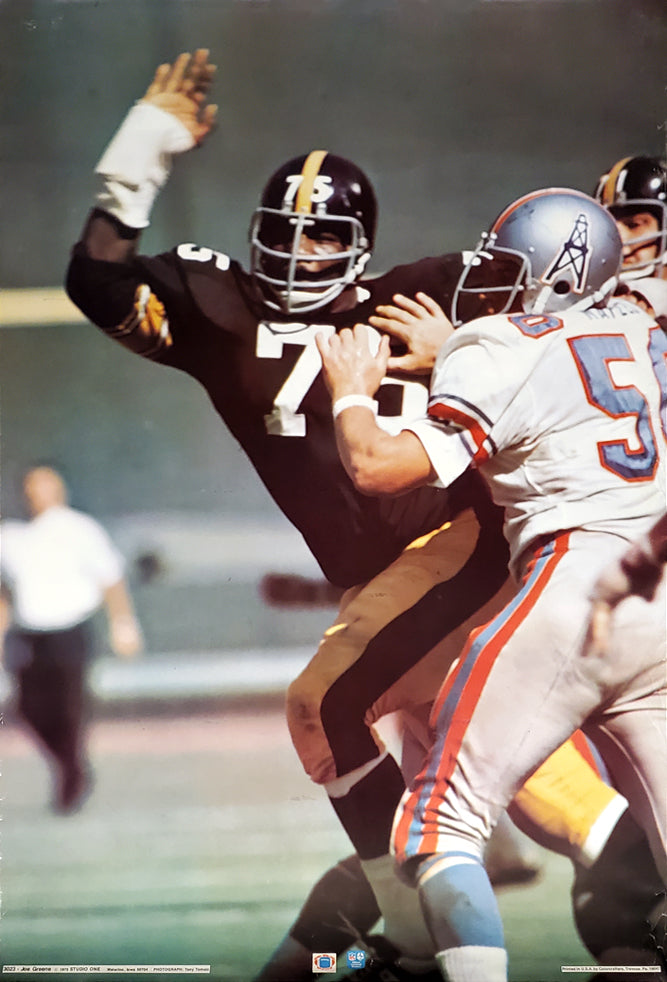 Pittsburgh Steelers "18 Legends" Art Collage Poster Print - Wishum Gre ...
