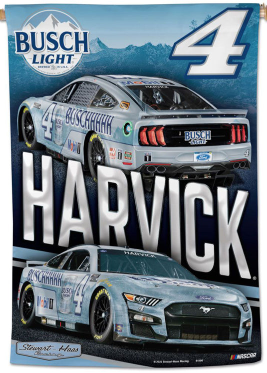 Kevin Harvick NASCAR Busch #4 Premium Collector's WALL BANNER ...