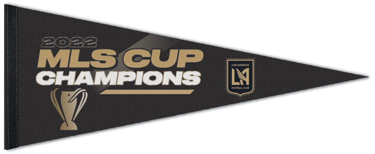 LAFC 2022 MLS Cup Champions Premium Felt Collector's Pennant - Wincraf ...