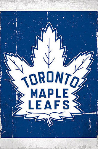 Toronto Maple Leafs Retro-Series NHL Team Logo Poster - Costacos Sports ...