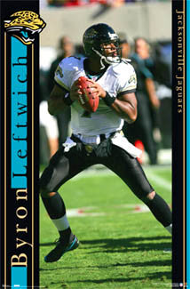 Byron Leftwich "Action" Jacksonville Jaguars NFL Action Poster - Costa ...