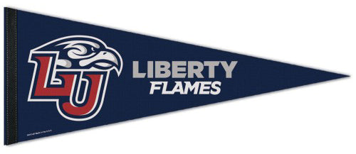 Liberty University Flames NCAA Sports Team Logo Premium Felt Pennant ...