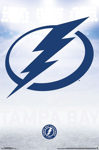 Tampa Bay Lightning Official NHL Hockey Team Logo Poster - Trends Inte ...