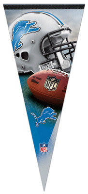 Detroit Lions Official NFL Football EXTRA-LARGE Premium Pennant ...