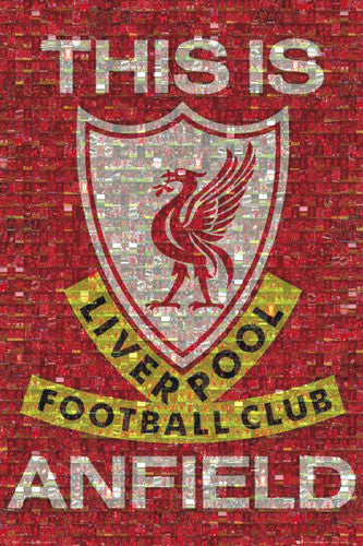 Liverpool FC "This is Anfield" Photomosaic Poster - GB Eye (UK ...
