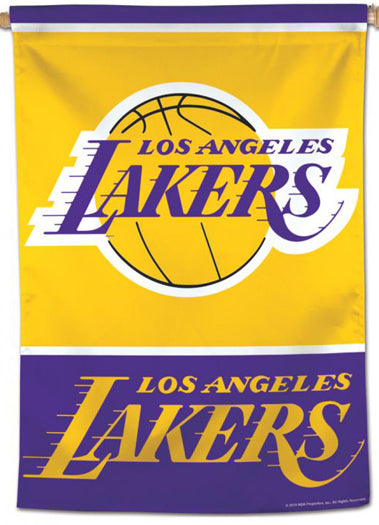 Los Angeles Lakers Official NBA Basketball Premium 28x40 Team Logo Wal ...