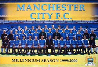 Manchester City "Millennium Season" - UK 2000 – Sports Poster Warehouse