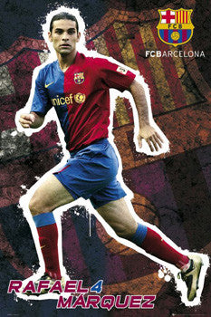 Rafael Marquez "Barca Pride" FC Barcelona Poster - GB Eye 2008 – Sports ...