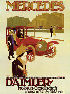 Monaco Grand Prix 1930 Vintage Poster Event Reprint (Artist George Ham ...