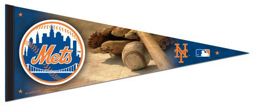 New York Mets "Heritage" Premium Felt Pennant - Wincraft – Sports ...