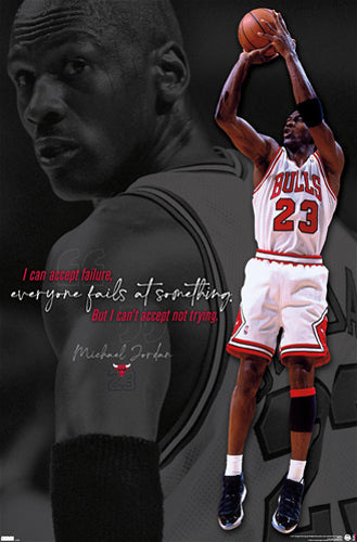 Michael Jordan "Through the Years" Chicago Bulls Poster - Starline Inc ...