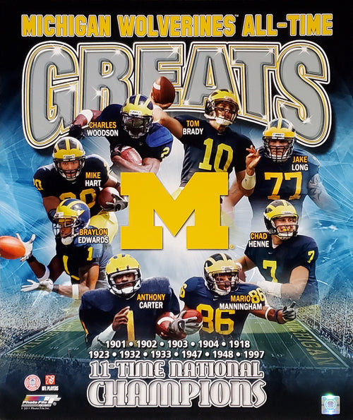 Michigan Wolverines Posters – Sports Poster Warehouse