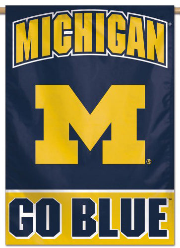 Logotipo De Michigan Go Blue Michigan Go Blue Yellow Grosgrain Ribbon