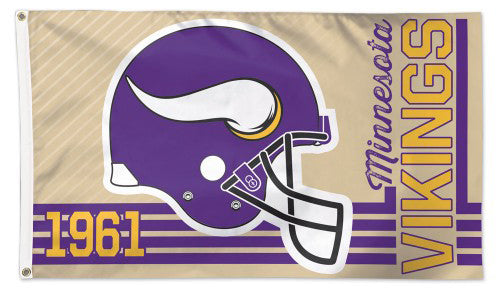 Minnesota Vikings "1961" Retro Collection Official NFL Football Deluxe ...