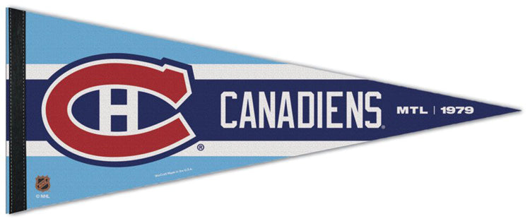 Montreal Canadiens "MTL 1979" NHL Reverse-Retro 2022-23 Premium Felt C ...