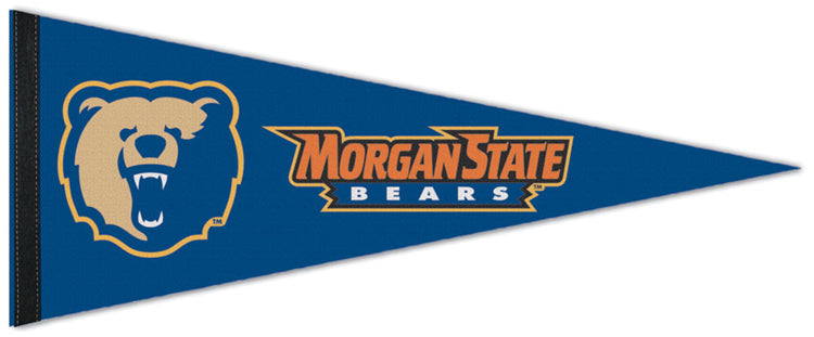 Morgan State Bears NCAA Team Logo Premium Felt Pennant - Wincraft Inc ...