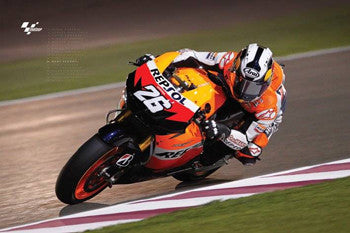 Max Biaggi "MotoGP Action" Repsol Honda Motorcycle Racing Poster - Suo ...