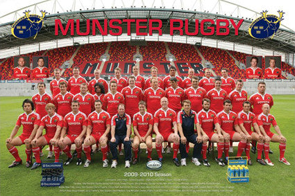 Munster Rugby Official Team Portrait Poster 2009/10 - Pyramid (UK ...