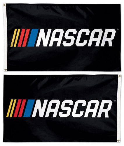 Official NASCAR Logo Huge 3' x 5' 2-Sided DELUXE Banner Flag - Wincraf ...