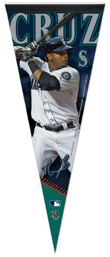 Nelson Cruz "Signature Series" Seattle Mariners Premium Felt Collector ...
