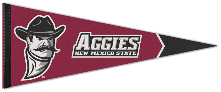 New Mexico State Aggies Official NCAA Team Logo Premium Felt Pennant ...