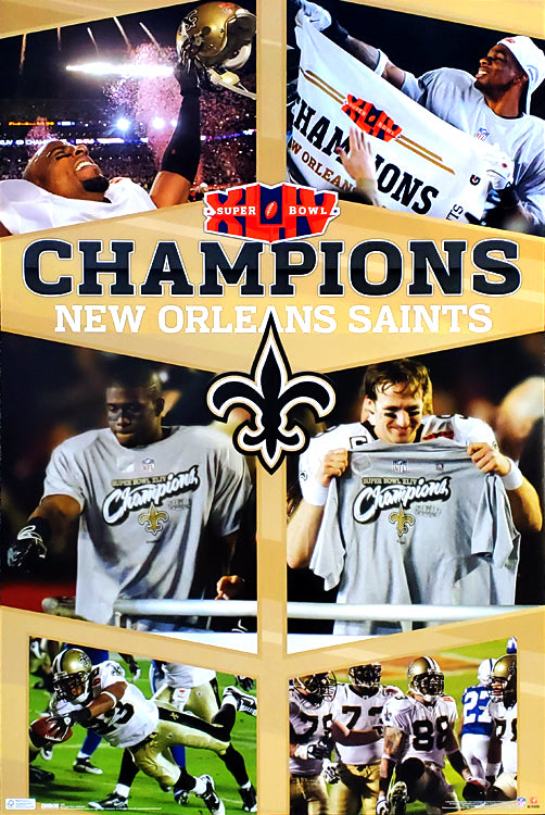 New Orleans Saints Official NFL Football Team Logo Poster - Costacos ...