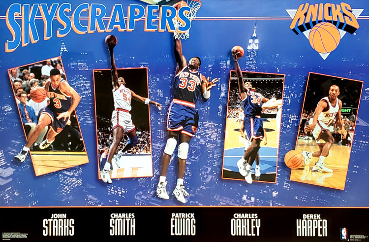 Patrick Ewing "Posterize" (1995) New York Knicks Premium Poster Print ...