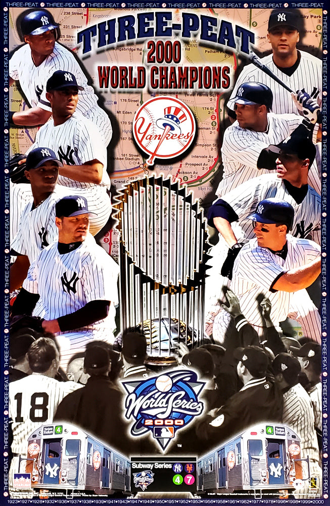 New York Yankees 2009 World Series Champions Commemorative Poster - Co ...