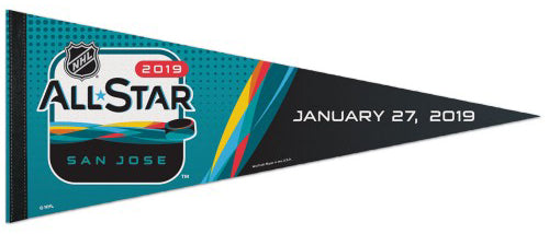 NHL All-Star Game 2019 (San Jose) Official Premium Felt Collector's ...