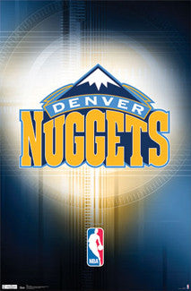 Denver Nuggets Official NBA Team Logo Poster - Costacos Sports – Sports ...