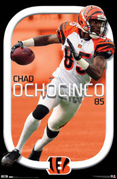 Chad Ochocinco "Smooth" Cincinnati Bengals Poster - Costacos 2010 ...