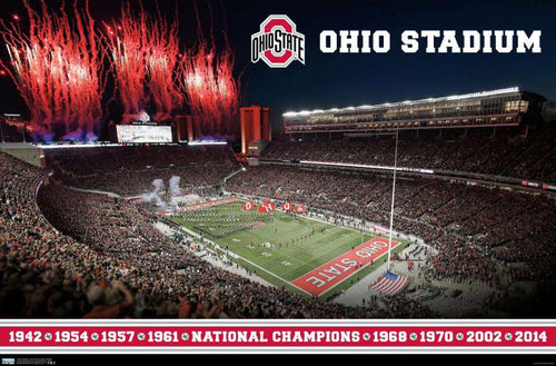 Ohio State Buckeyes Posters – Sports Poster Warehouse
