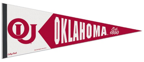 Oklahoma Sooners NCAA College Vault 1950s-Style Premium Felt Collector ...