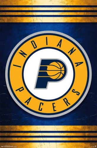 Indiana Pacers NBA Basketball Official Team Logo Poster - Costacos 2014 ...