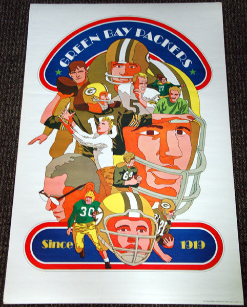 New York Giants NFL Collectors Series 1968 Vintage Original Poster ...