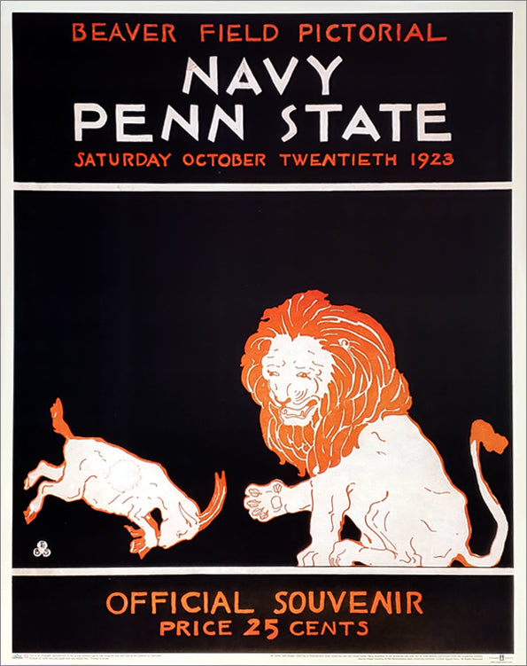 Missouri Tigers Football 1934 Vintage Program Cover 22x28 Poster Repro ...