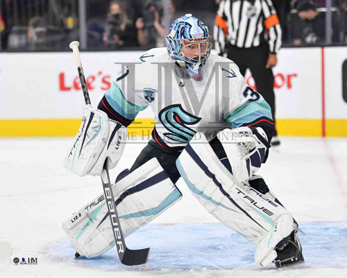 Philipp Grubauer "Superstar" Seattle Kraken Premium Poster Print- High ...