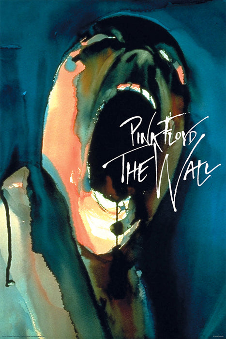 Pink Floyd "The Wall" Logo Poster - Aquarius – Sports Poster Warehouse