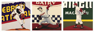 "Play Ball - Fall" (Pitchers) - Modern Art Editions – Sports Poster ...