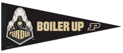 Purdue Boilermakers Official NCAA Team Logo Premium Felt Collector's P ...