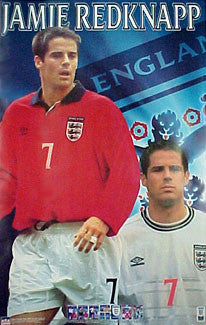 Jamie Redknapp "England 2000" - Starline 2000 – Sports Poster Warehouse