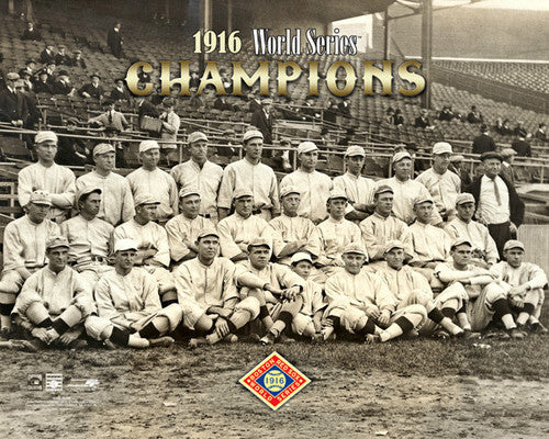 Boston Red Sox 1916 World Series Champions Team Portrait Premium Poster ...