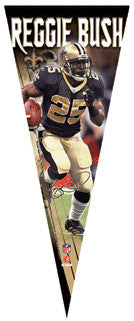 Reggie Bush "Signature" Premium Felt Pennant L.E. /2,008 – Sports ...