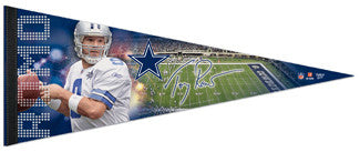 Tony Romo "Signature" Premium Felt Pennant (LE /2010) - Wincraft ...